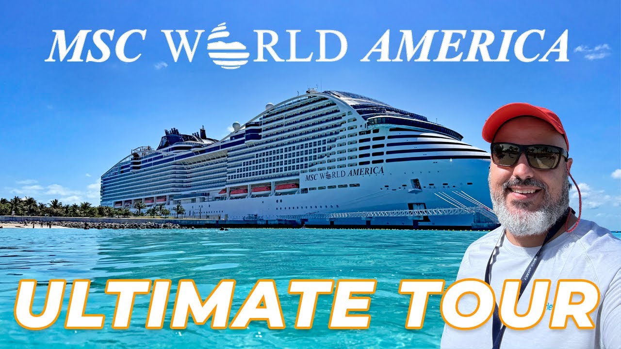 MSC World America | ULTIMATE Cruise Ship Tour - YouTube