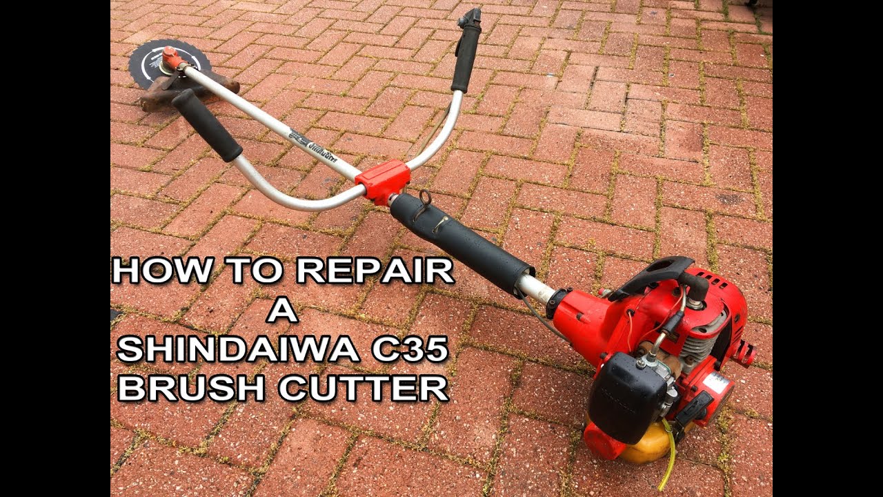 How To Repair A Shindaiwa C35 Brush Cutter That's Been Sitting Unused ...