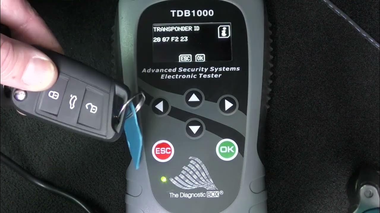 VW Golf 2015 MQB Key Precoding and Programming Tutorial for the ASSET ...