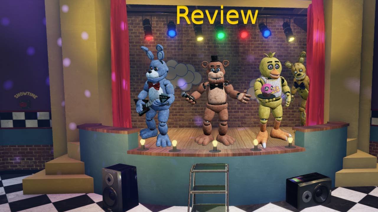 SB Review of TPRR FNAF Movie Map and Animatronics - YouTube
