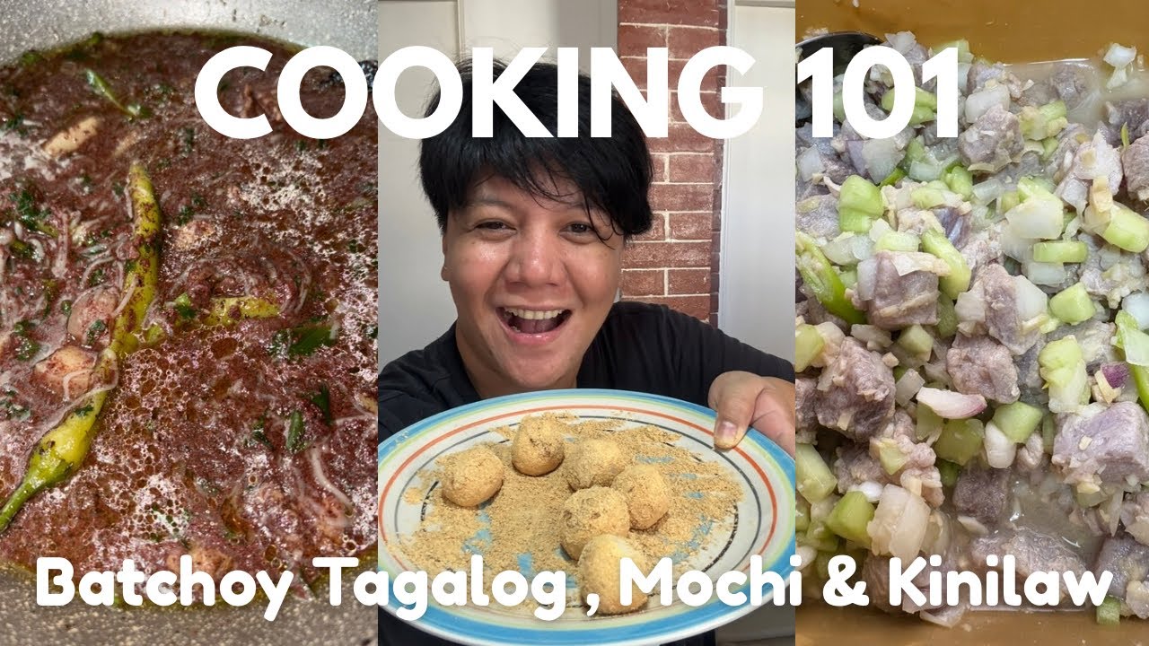 COOKING VLOG 101 2025 | Batchoy Tagalog, Mochi & Kinilaw - YouTube