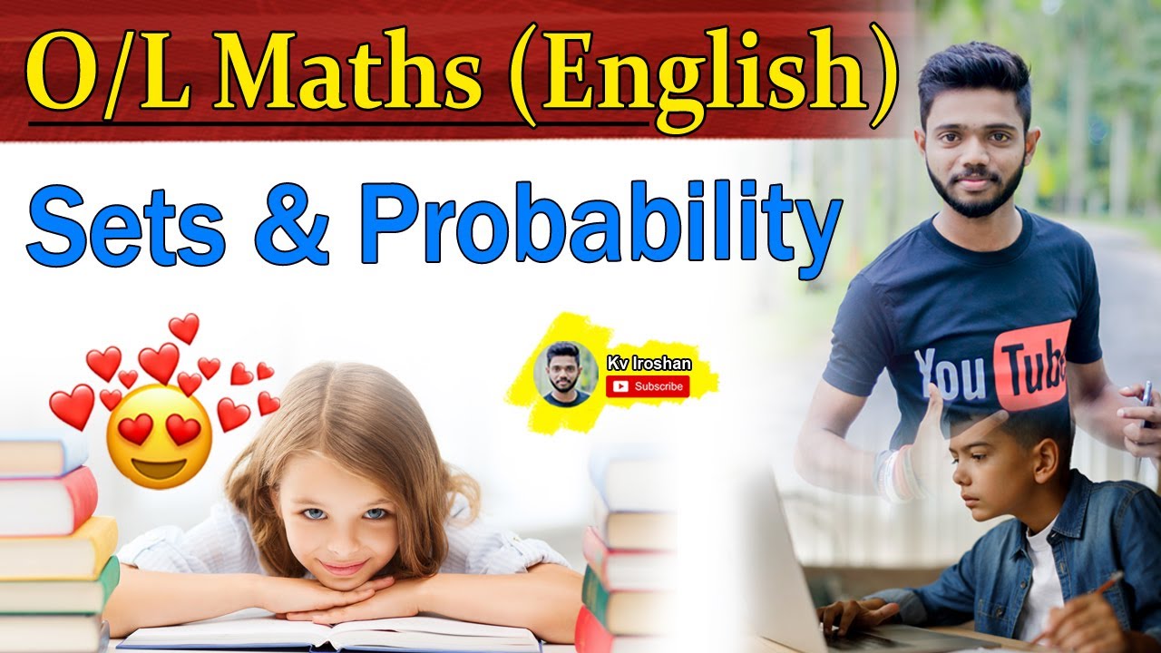 O/L Maths in English medium Sets and Probability Question Discussion by ...