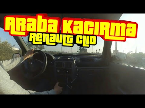 Üstüme üstüme gelen dozer!! | Araba kaçırma #12 Renault Clio 1.4 😎😎