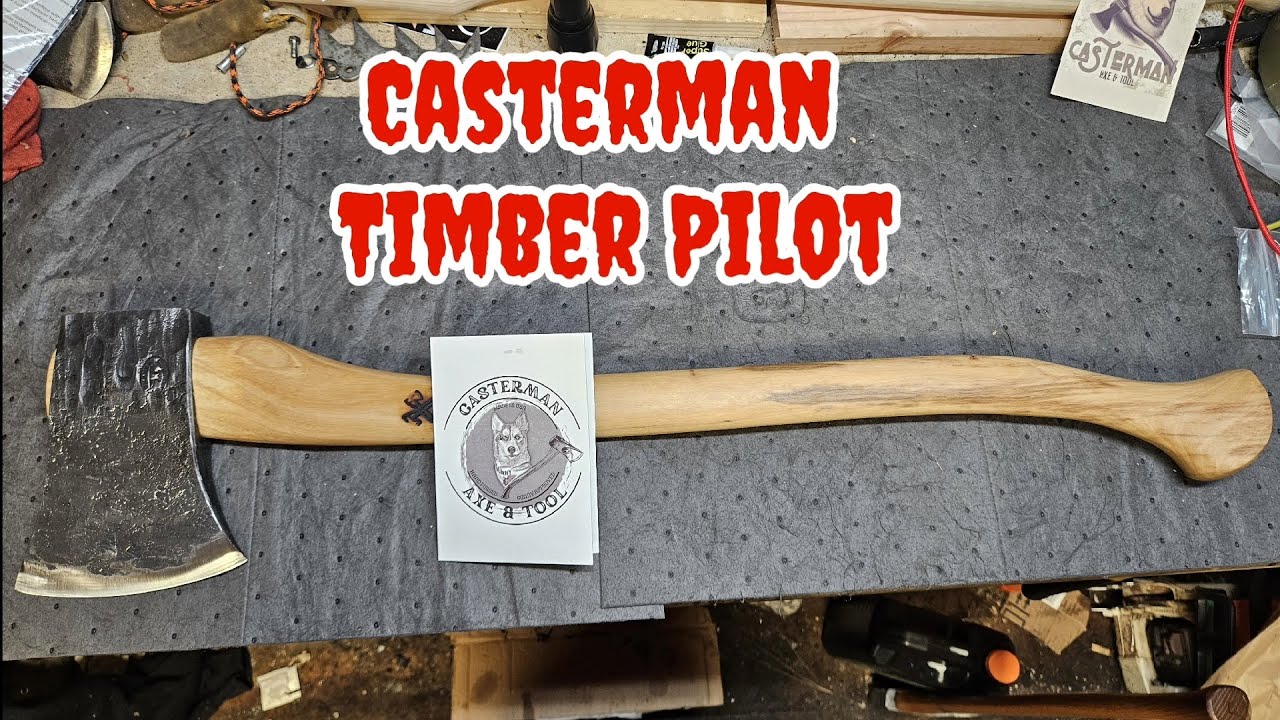 Casterman Timber Pilot Axe. #axes #teamwork #friends #firewood - YouTube