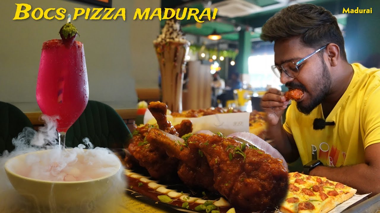 BOCS Pizza Madurai | worth for all dish 😍🤤| #chikagoka | famous pizza ...