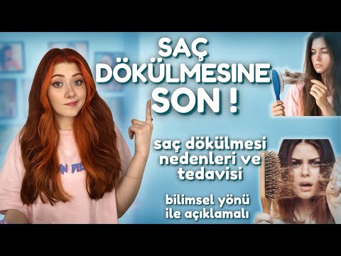 Saç dökülmesini DURDURUN ❗ Saç dökülmesi nedenleri ve tedavisi ❣️ Saç dökülmesine çözüm