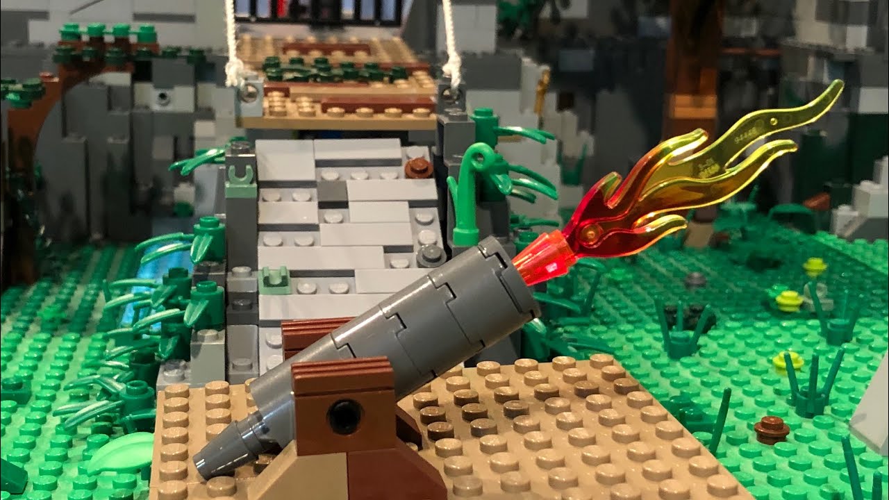 How to build a medieval cannon | My LEGO cannon MOC - YouTube