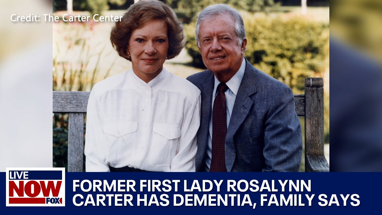 Rosalynn Carter dementia diagnosis: Former first lady, Jimmy Carter's ...