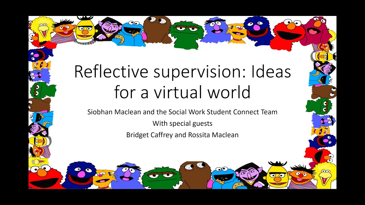 Reflective supervision. The social work student connect webinar 5 - YouTube