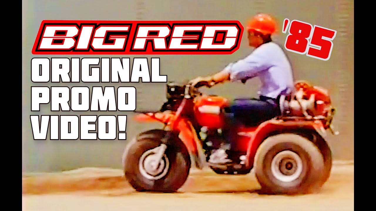 1985 HONDA BIG RED 250ES - Original Promo Video! - YouTube