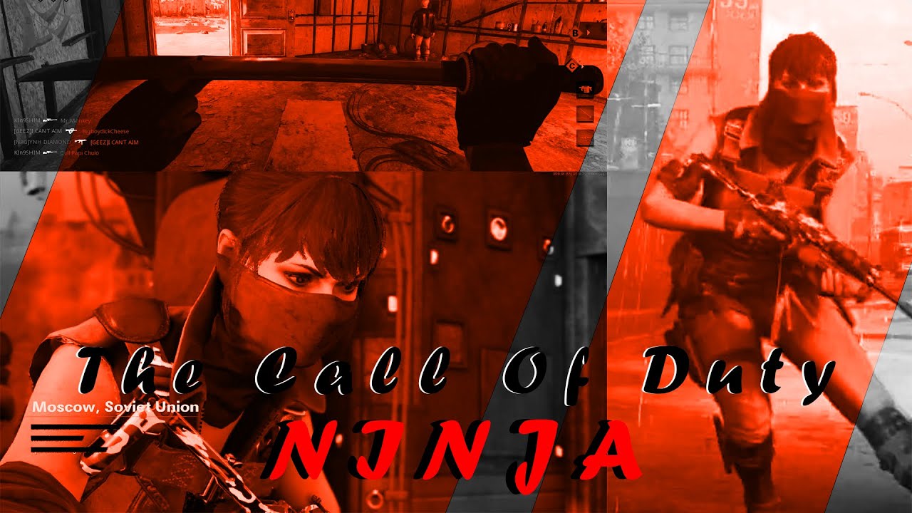 The Call Of Duty Ninja! - YouTube