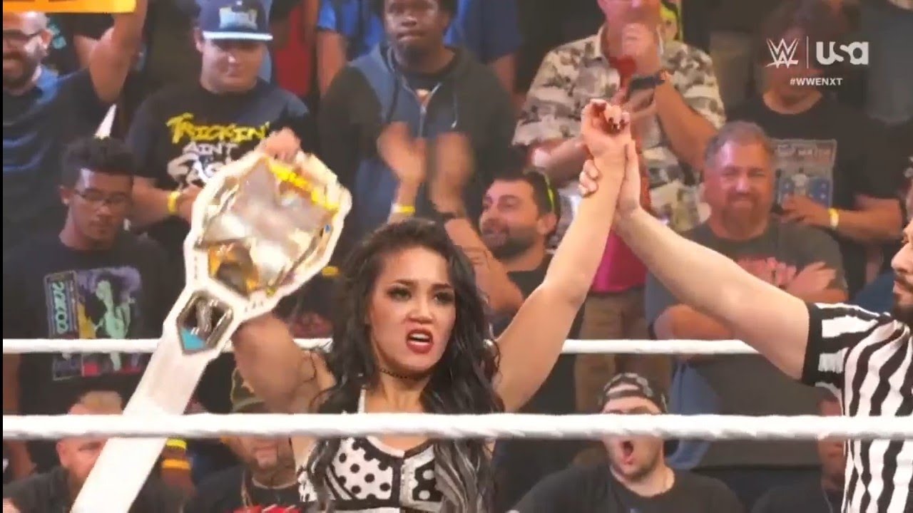 WWE NXT 4/9/2024 - Roxanne Perez Defeats Natalya & Retains The NXT Women's Title In A Singles ...