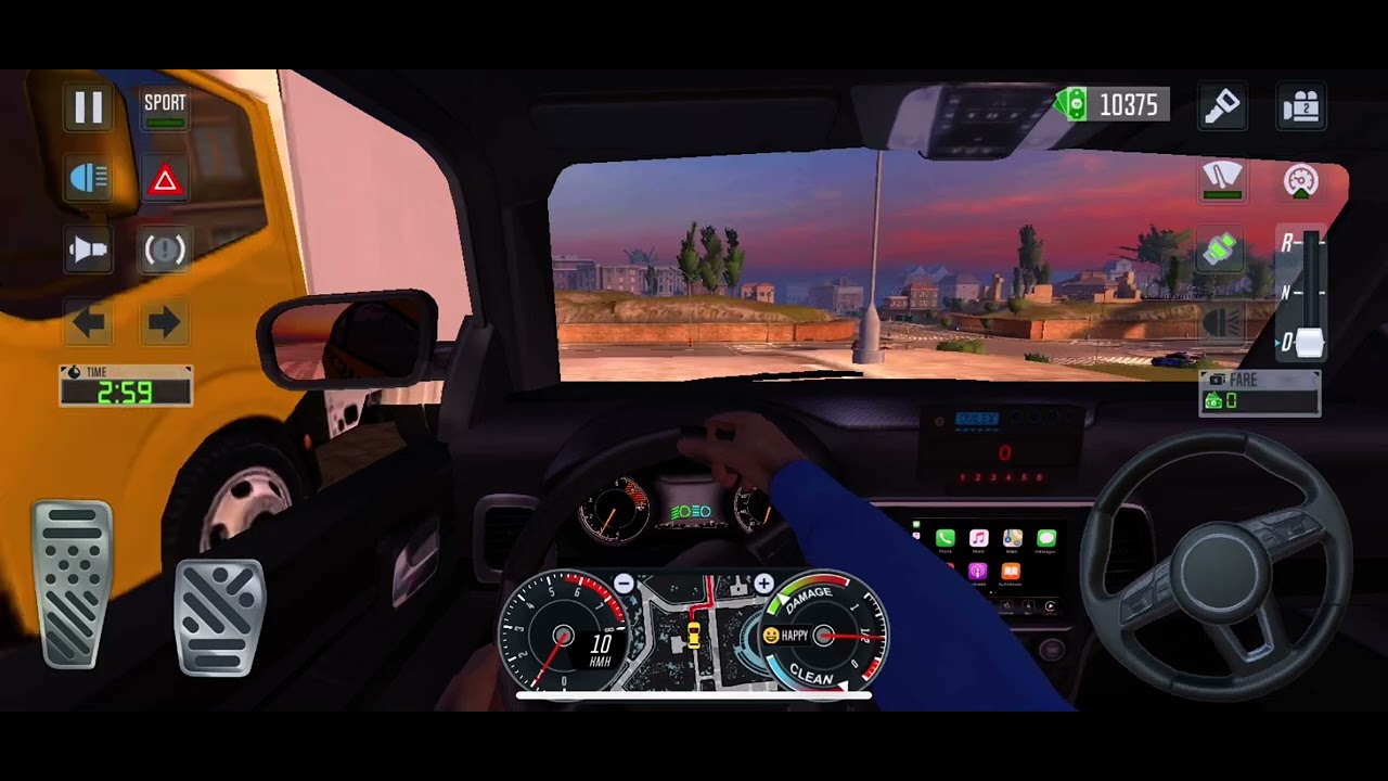 Taxi Sim 2020 4X4 UBER CITY CAR DRIVER GAMES - Car Games 3D Android iOS ...