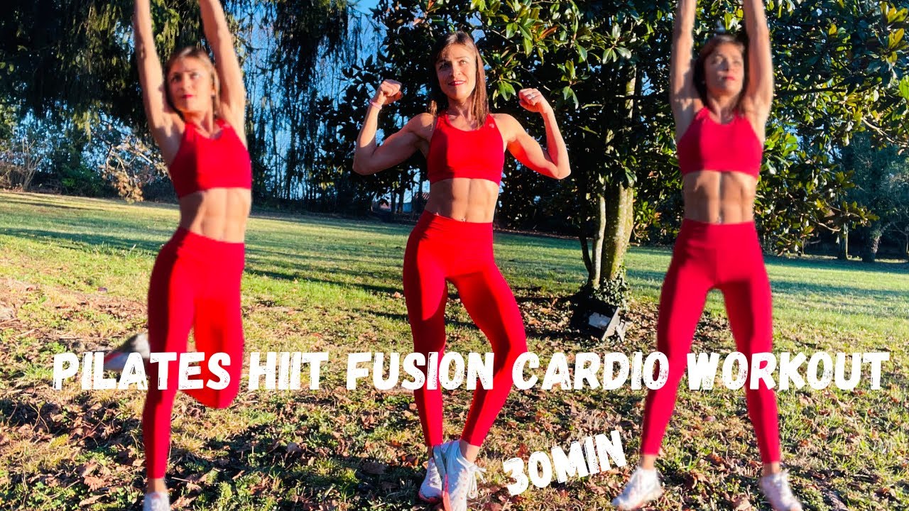 Hiit Pilates Fusion Cardio Workout Youtube