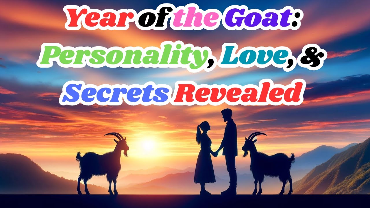 Year of the Goat: Personality, Love, & Secrets Revealed - YouTube