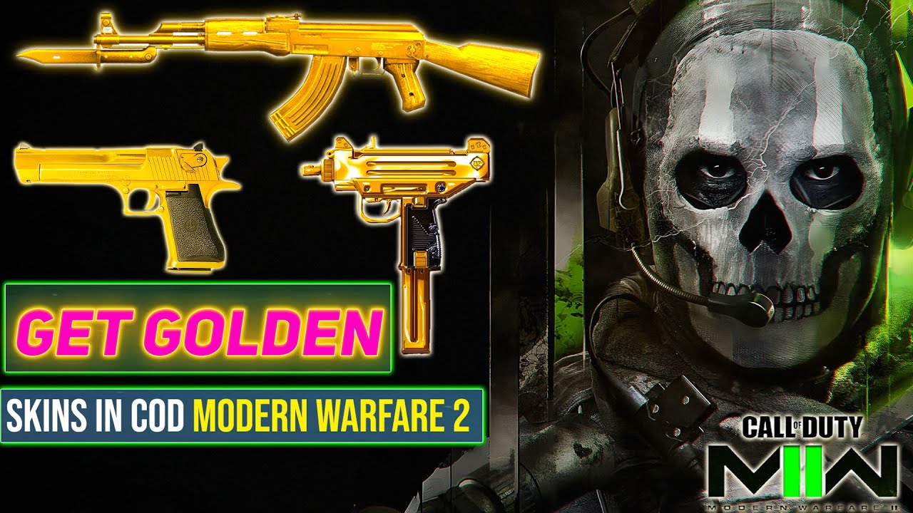 Free Golden Skins In Call Of Duty Modern Warfare 2 | Best Places Of ...
