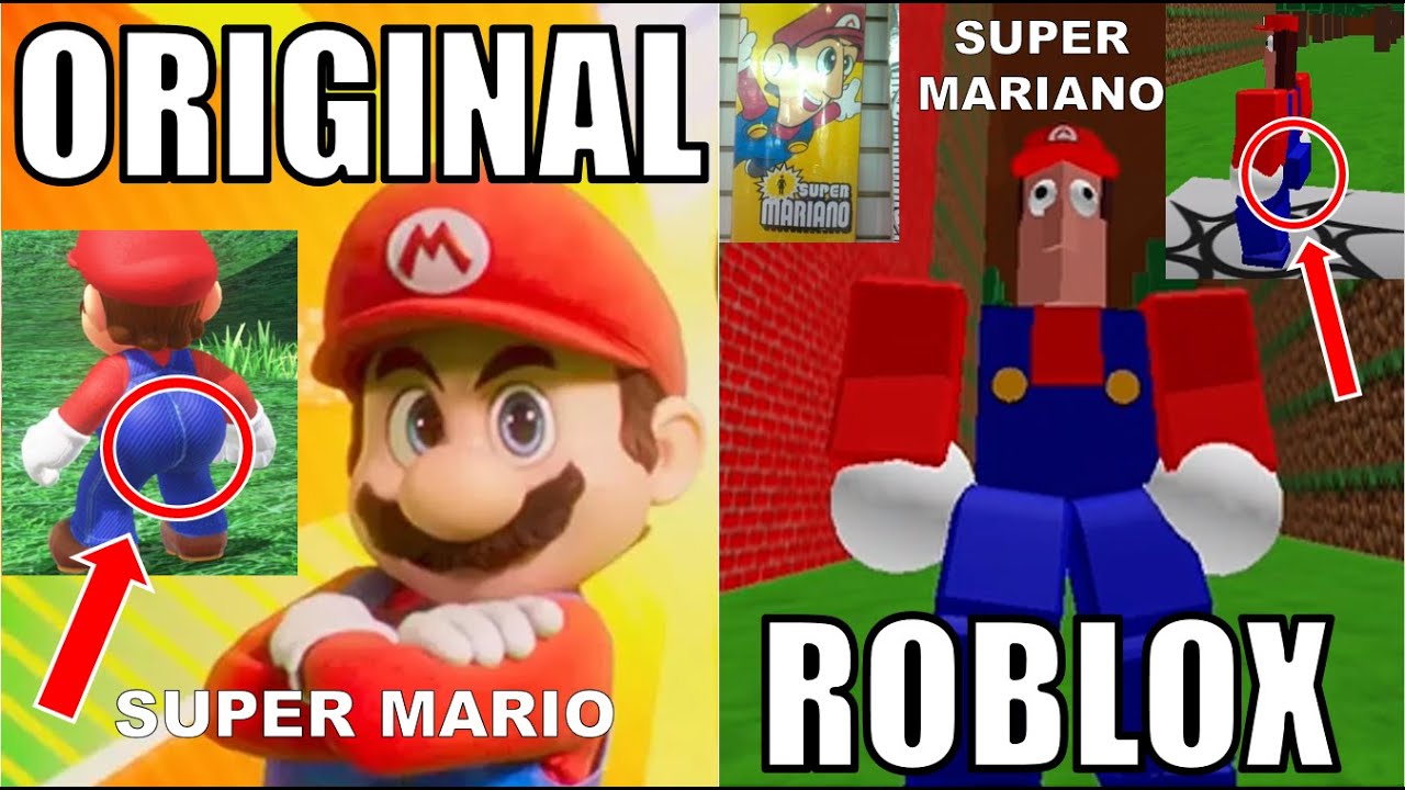 SUPER MARIO EN ROBLOX - YouTube