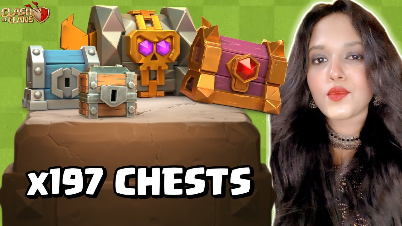 My BIGGEST Chest Opening x Clash of Clans - YouTube