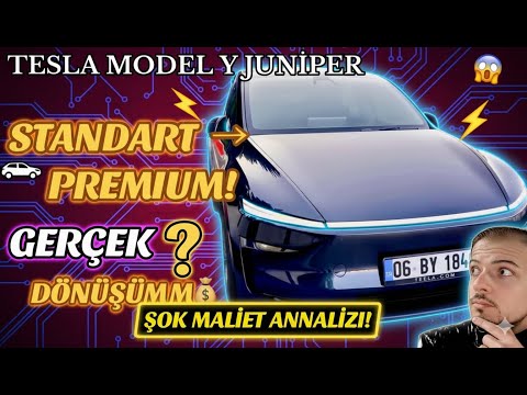 🚨 TESLA MODEL Y JUNIPER STANDART → PREMIUM DÖNÜŞÜM! 😱⚡ GERÇEK MALİYET VE DETAYLI ANALİZ! 💸🔧