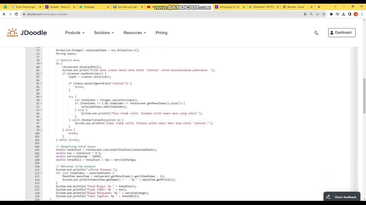 tugas 2 pemograman berbasis desktop - YouTube