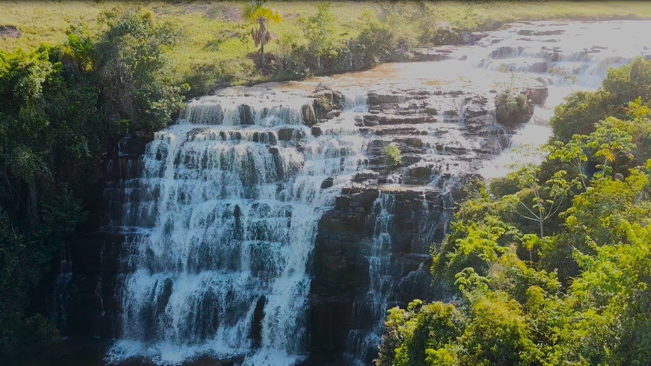 Chiung Falls - One of the most beautiful waterfalls in Guyana - YouTube