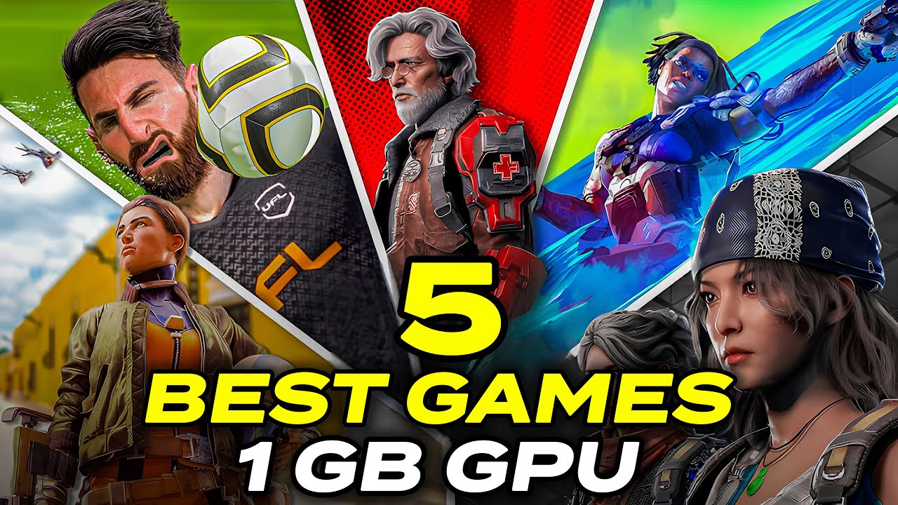 Top 5 Best Games For Low Spec PC | Best Games For 1 GB Graphics Card ...