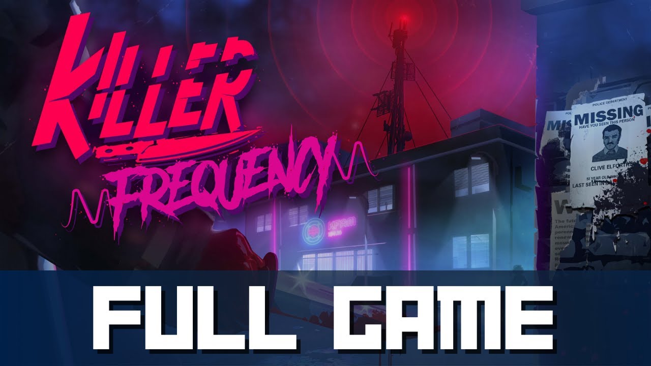 KILLER FREQUENCY Full Game (EVERYONE LIVES) Gameplay Walkthrough No Commentary - YouTube