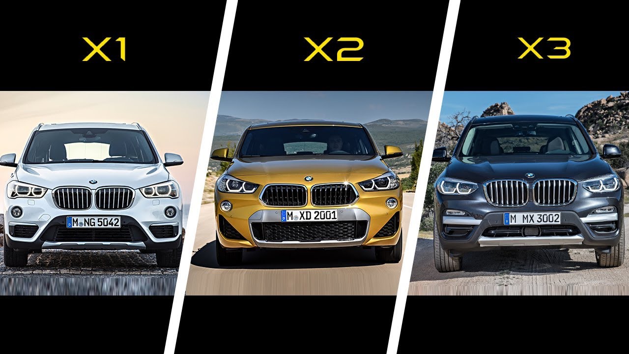 2017 BMW X1 Vs 2018 BMW X2 Vs 2018 BMW X3 YouTube