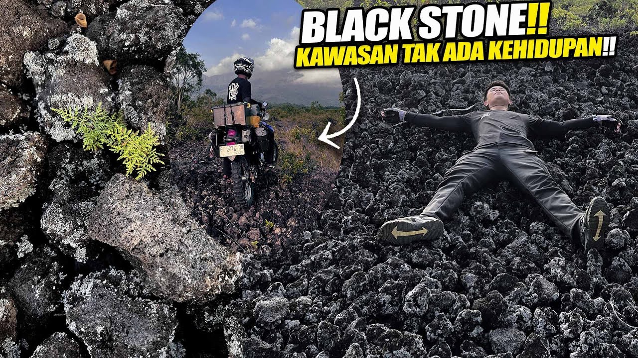 AKU JAMIN KALIAN GAK BAKAL MAU HIDUP DISINI !! Hamparan Batu Lahar ...