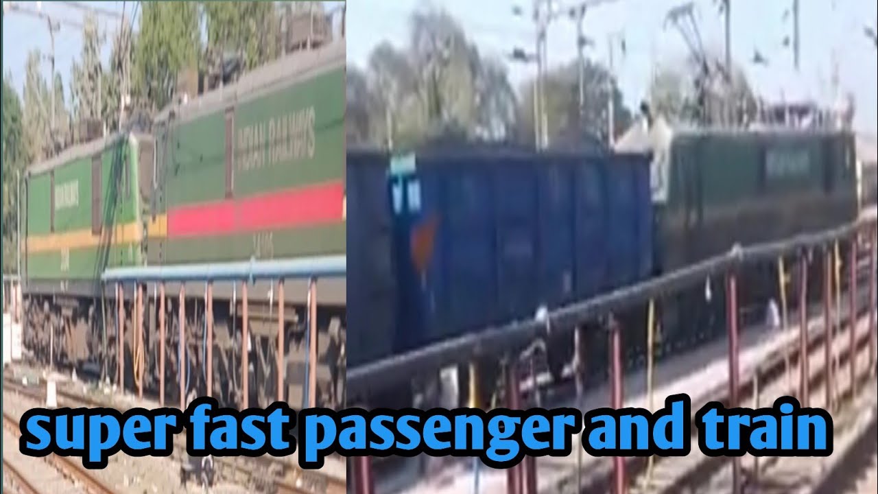 super fast pessenger and train - YouTube