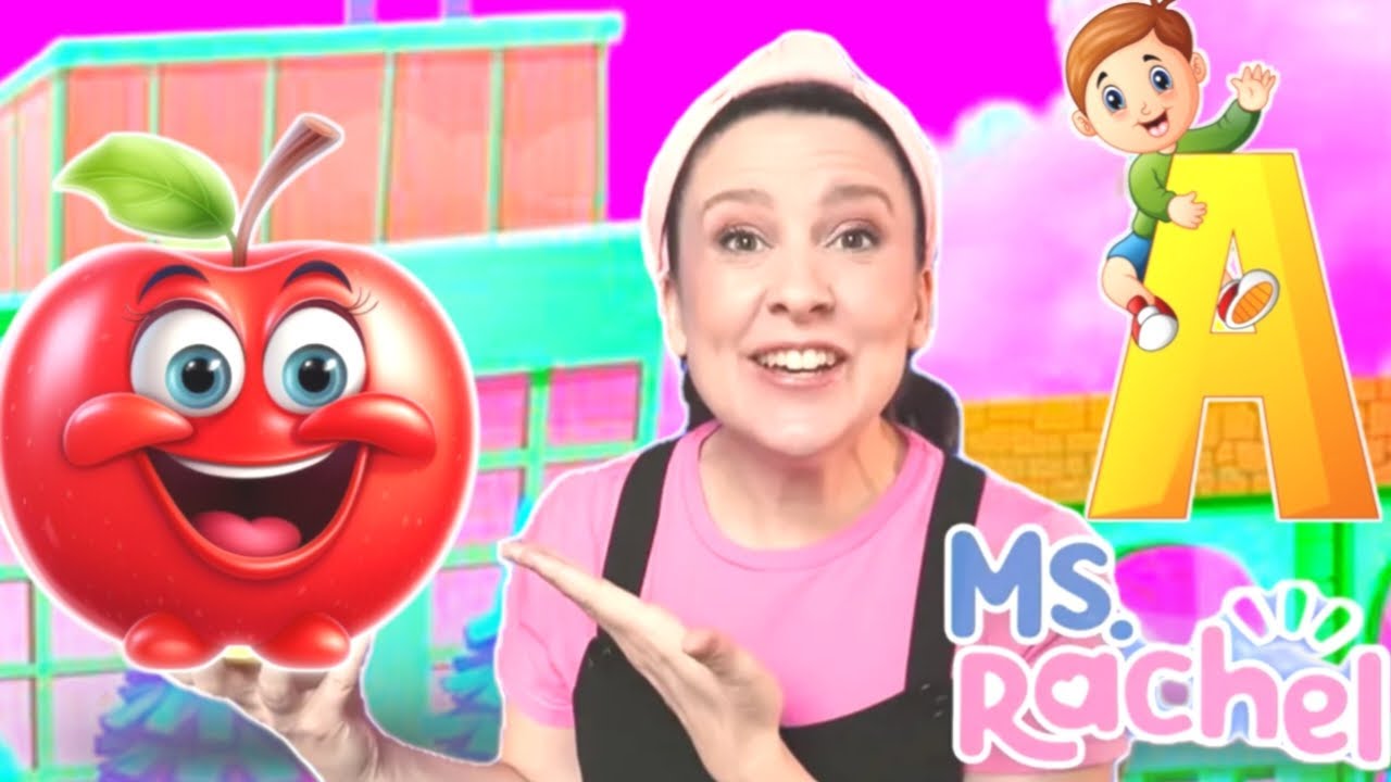 Ms Rachel & Elmo Get Ready For School - ABC Song, Numbers, Colors ...