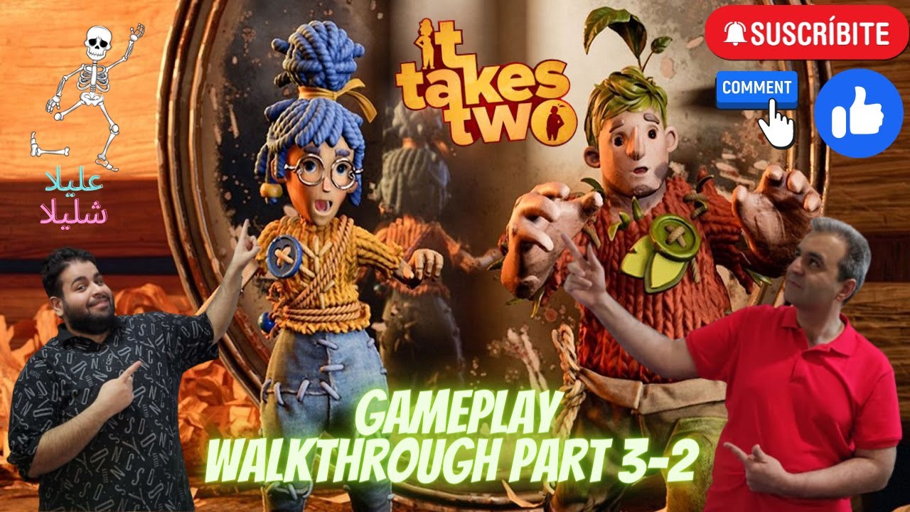 IT TAKES TWO Gameplay Walkthrough Part 3-2 - YouTube