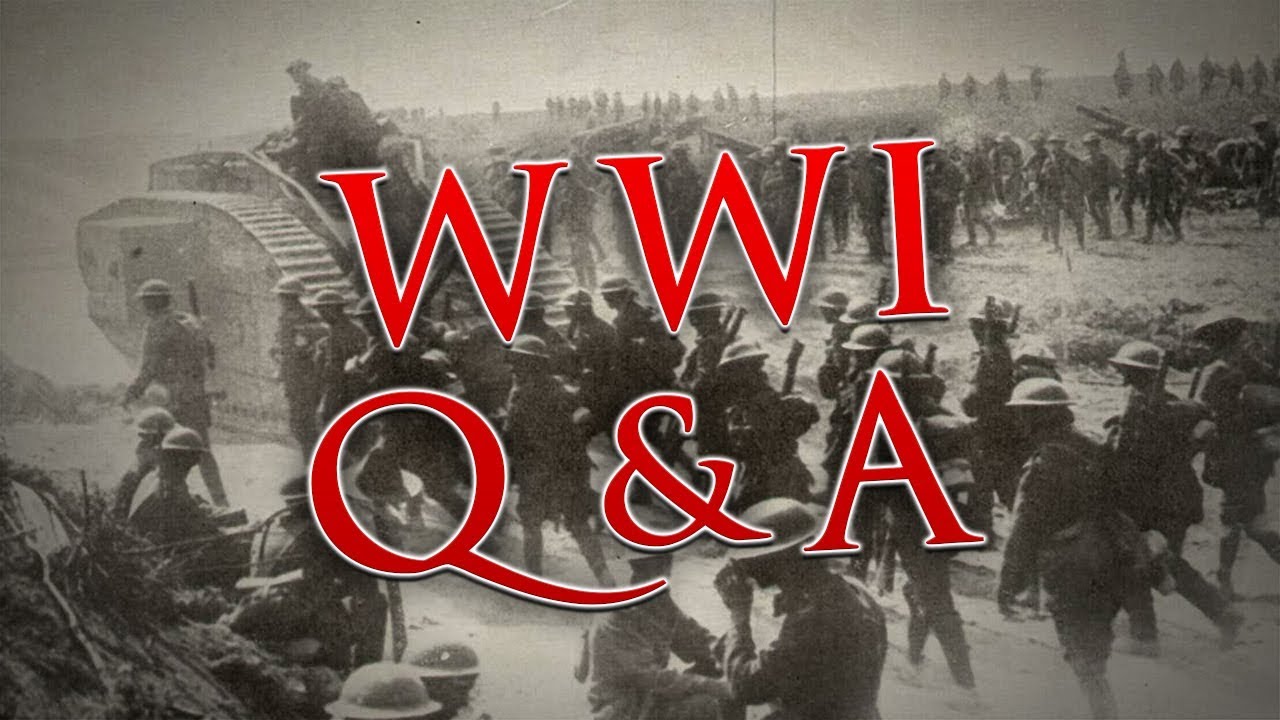 WWI Q&A - Questions For Corbett - YouTube