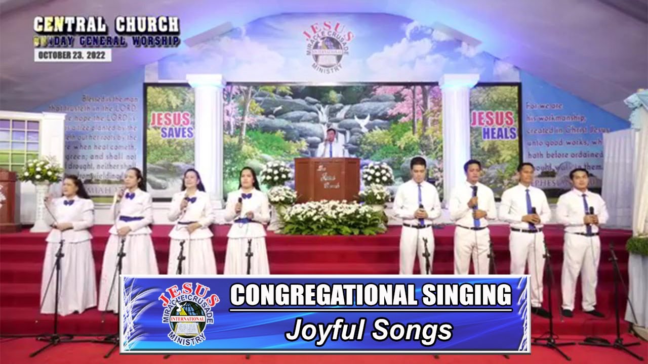 JMCIM | Congregational Singing | Joyful Songs | October 23, 2022 - YouTube