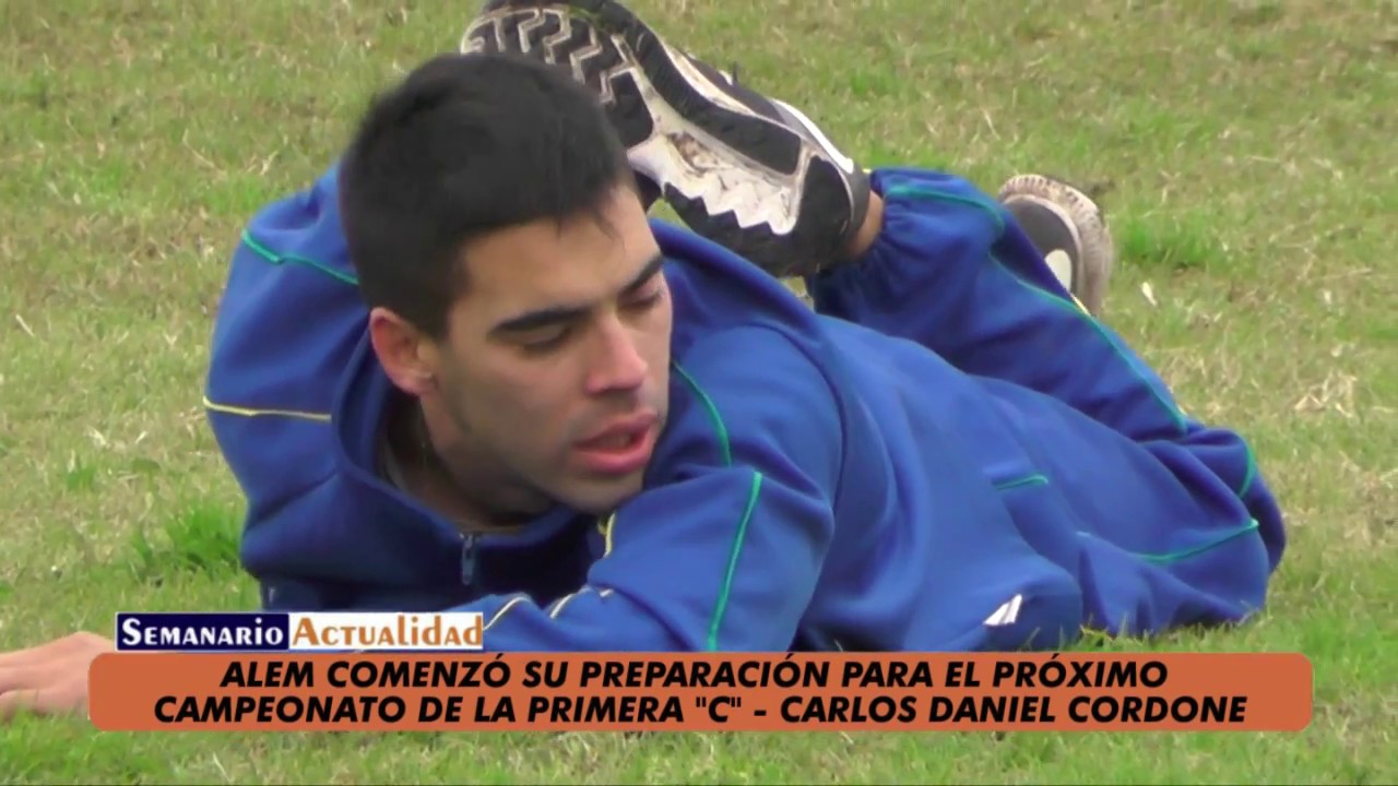 Alem comenzó su preparación para el próximo torneo de la Primera C ...