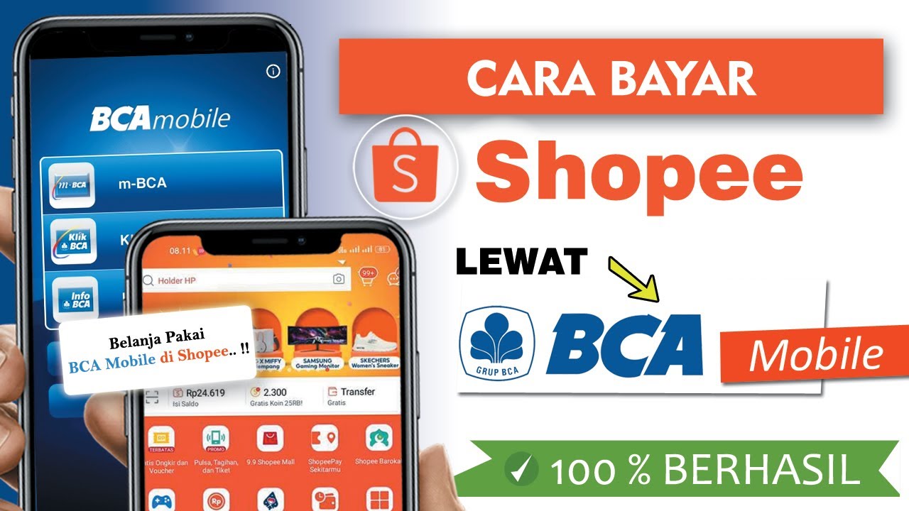 Cara Bayar SHOPEE Lewat BCA Mobile | Belanja di SHOPEE Bayar Pakai ...