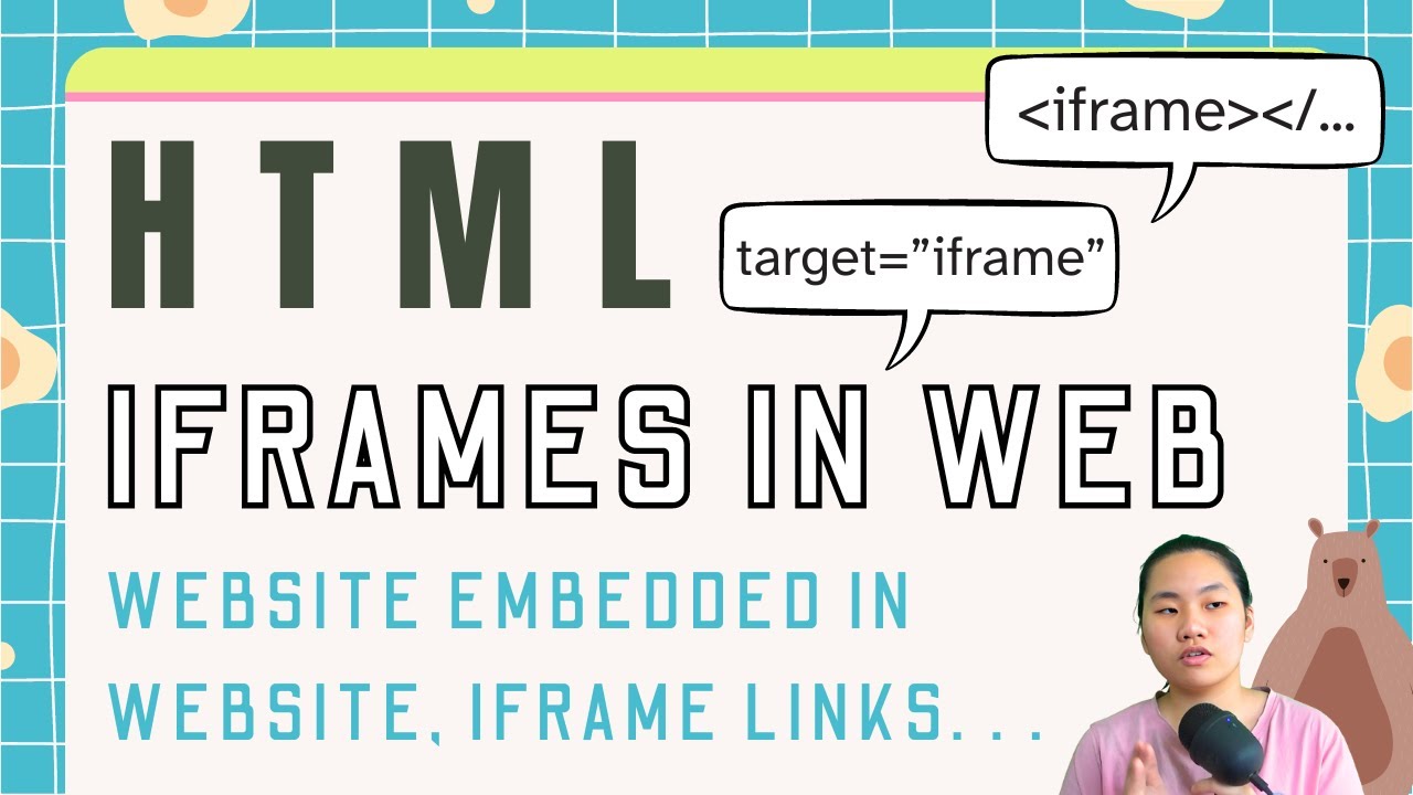 Tinateach HTML for beginners : Iframes - YouTube