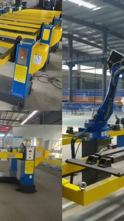 Our single-axis head and tail positioner, support Yaskawa robots, is applied in automated ...