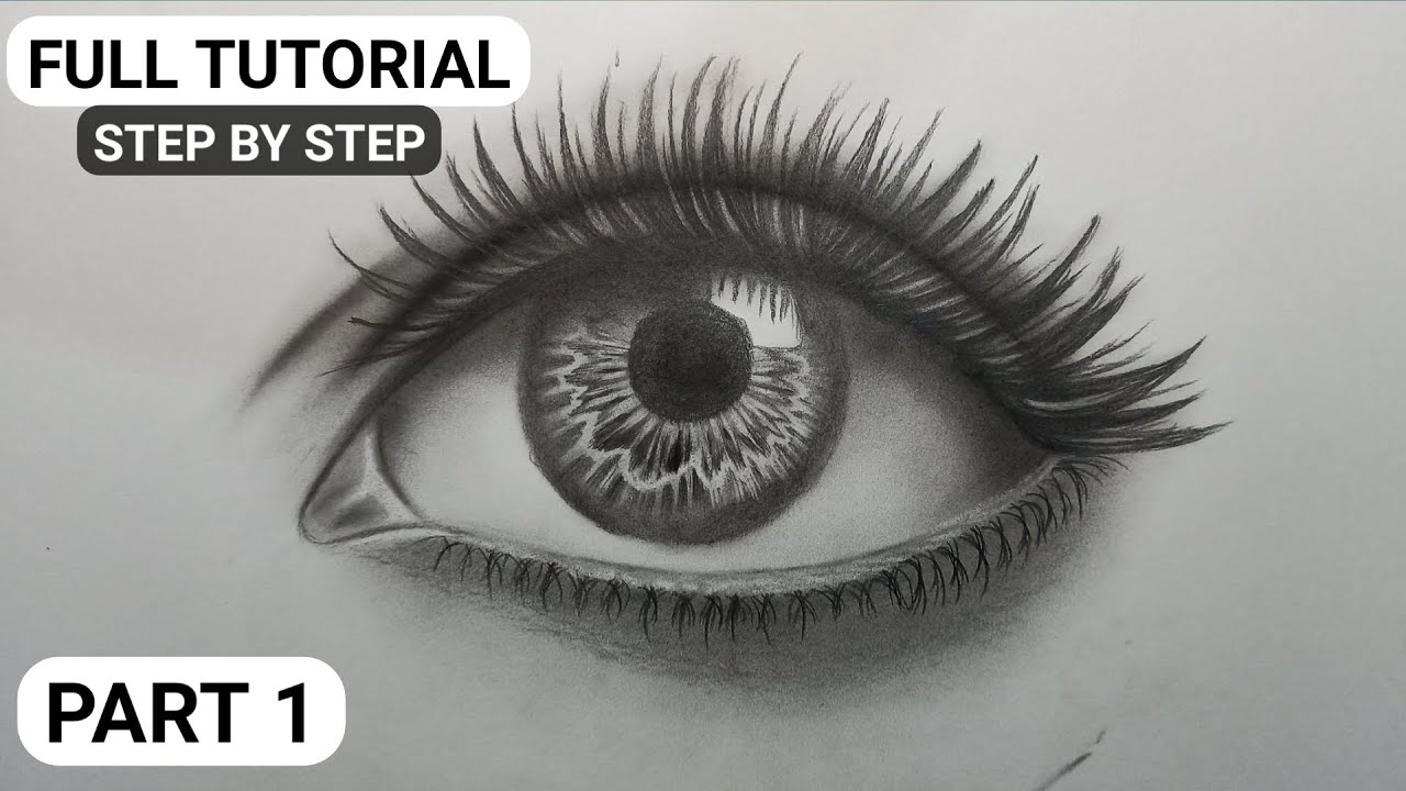 Easy eye Drawing || Drawing For Beginners!आँख कैसे बनाये😊!#drawing#art ...