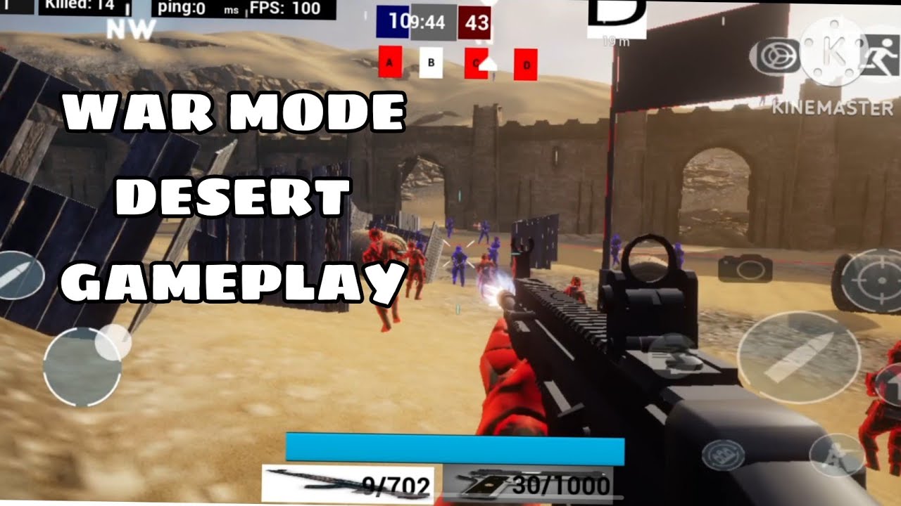 WAR MODE DESERT MAP OFFICIAL GAMEPLAY || MERCENARIES UNLEASHED || LINK ...