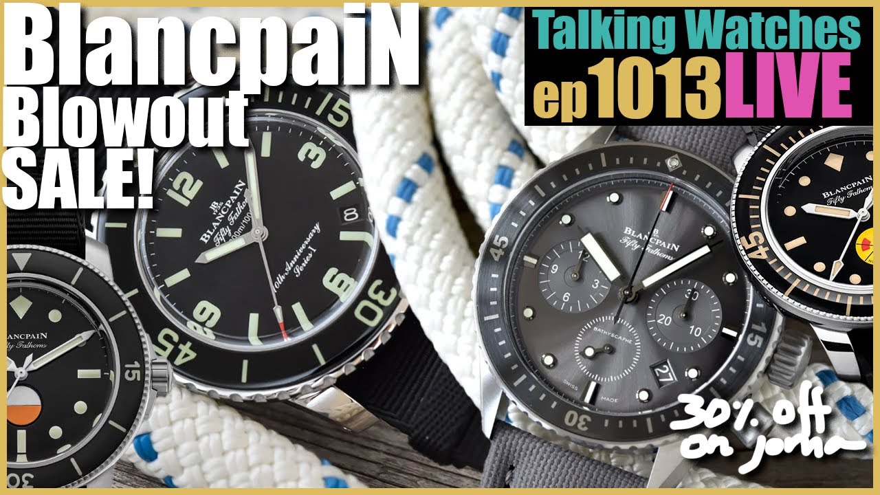 MASSIVE Discounts on Blancpain around the web in light of Blancpain x ...