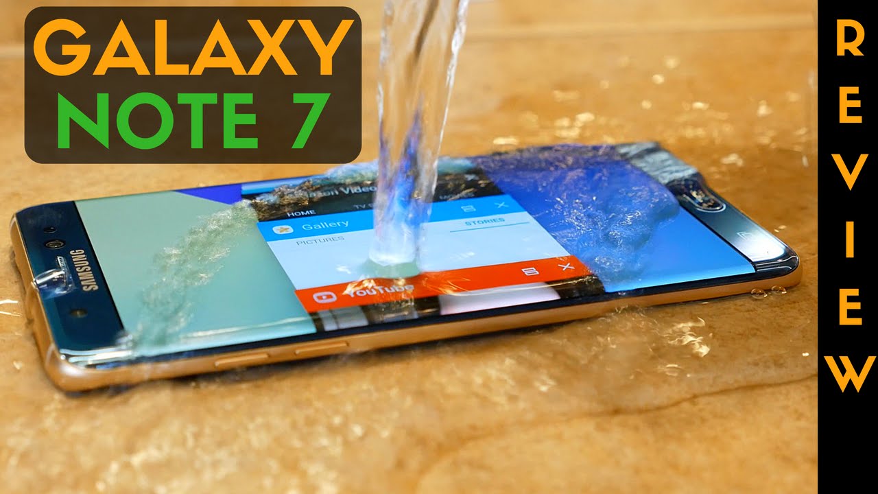 SAMSUNG GALAXY NOTE 7 REVIEW: Most EXPLOSIVE Phone of 2016? - YouTube