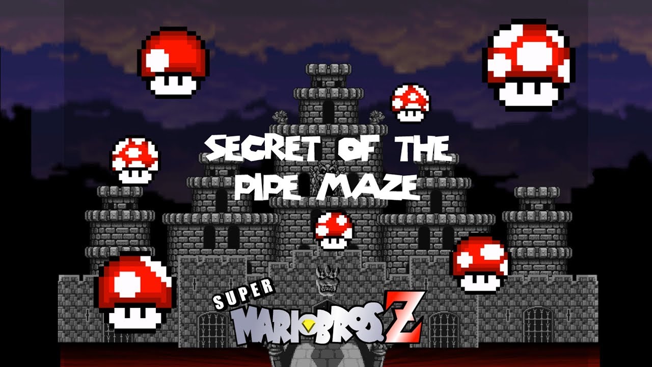 Super Mario Bros. Z Episode 7: Secret of the Pipe Maze - SMBZ 4K ...