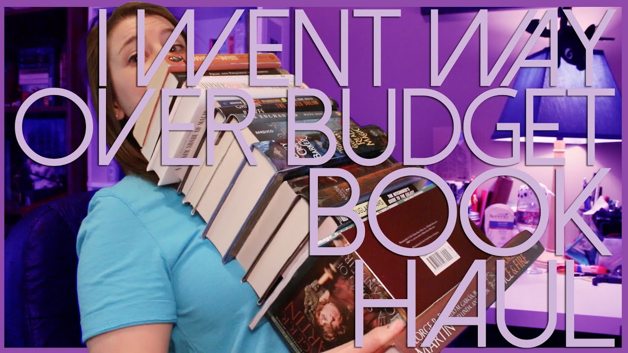 I Went Way Over Budget Book Haul | April 2015 | VEDA 27 - YouTube