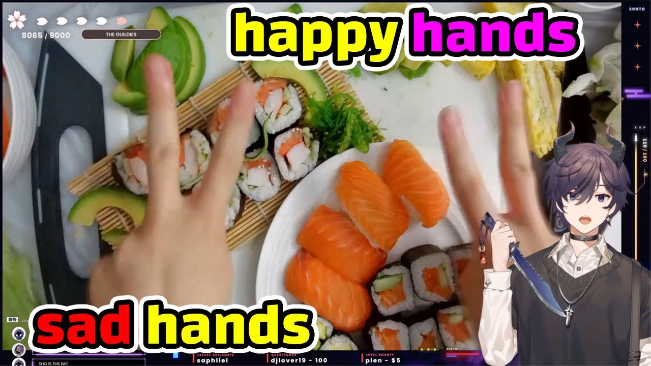 Shoto Shows his Feelings with his Hands - YouTube