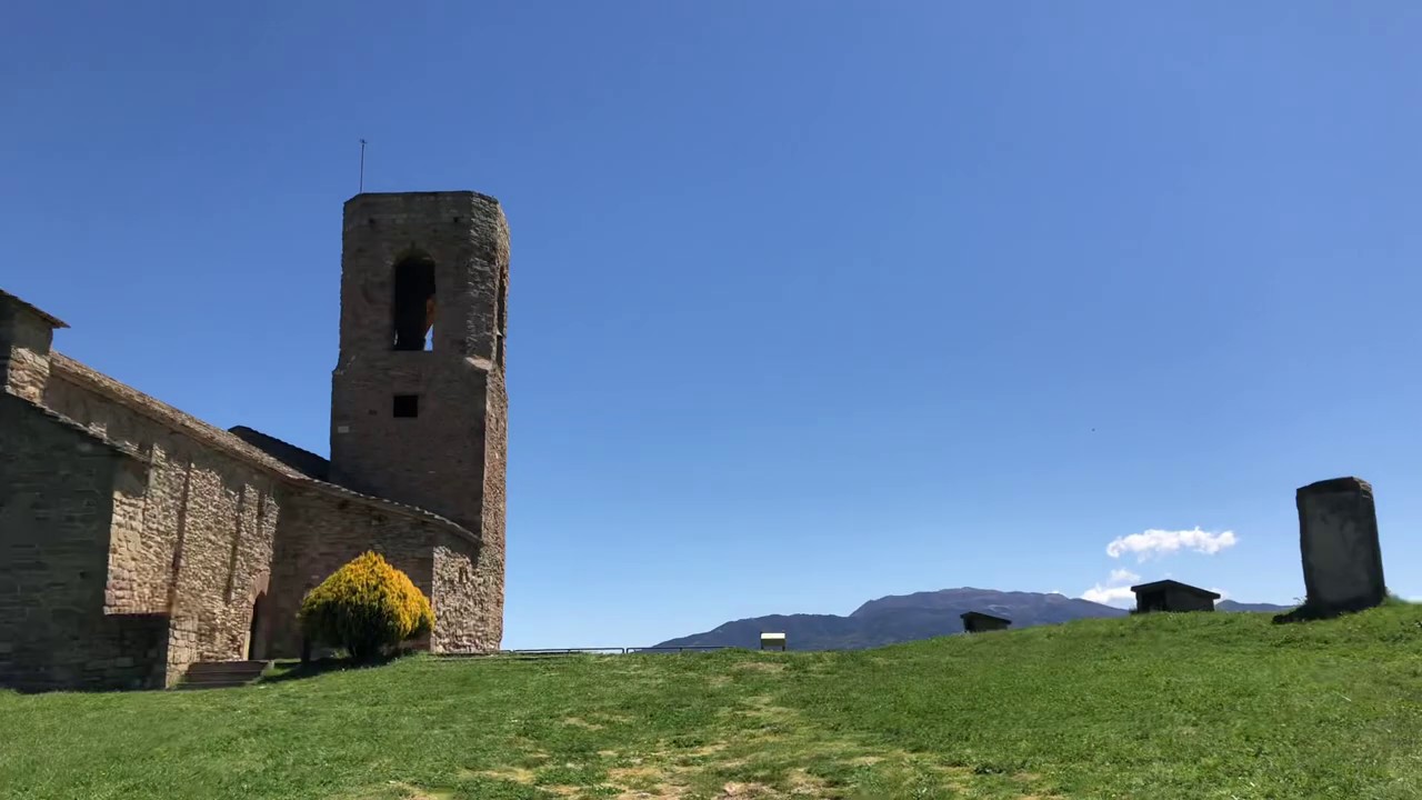 Spain Map - Tona, Church on the Hill - YouTube
