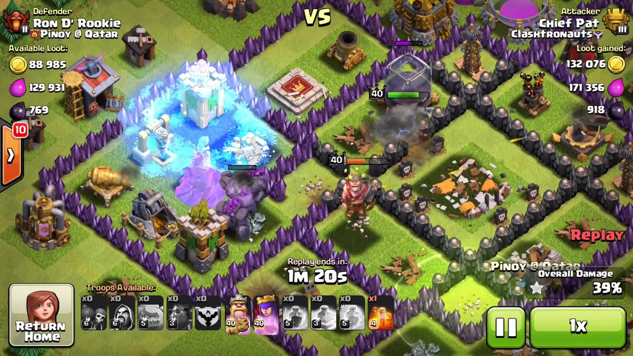 Clash of Clans - GROUND & HOUND: Worst Attack Strategy? - YouTube