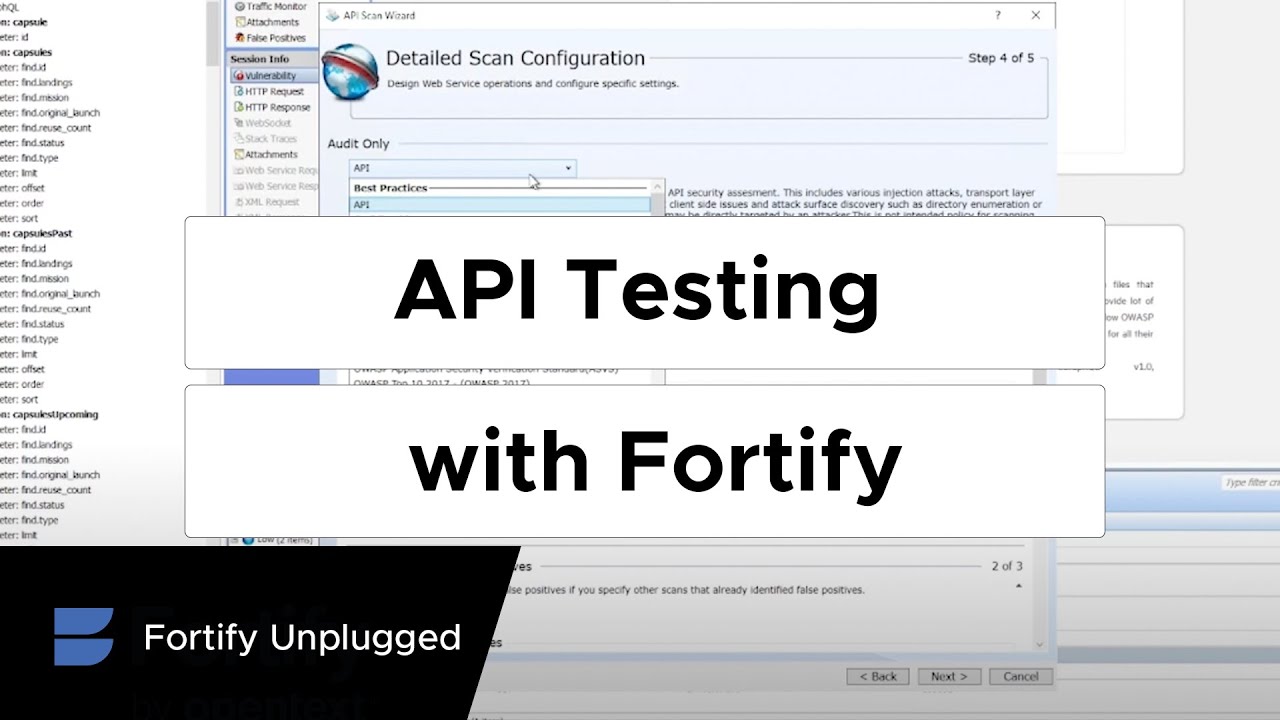 Comprehensive API Testing with Fortify DAST - YouTube