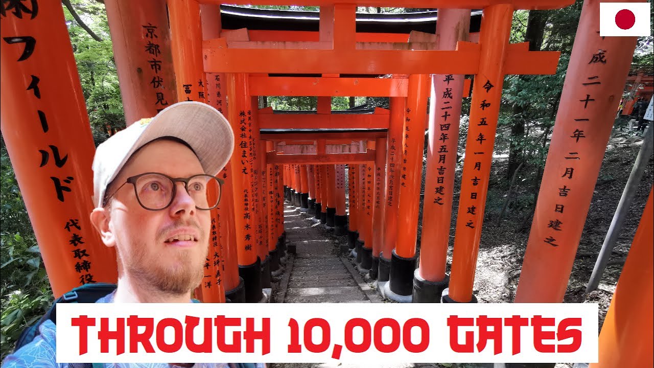 Through 10,000 gates in Kyoto - Japan 🇯🇵 - YouTube