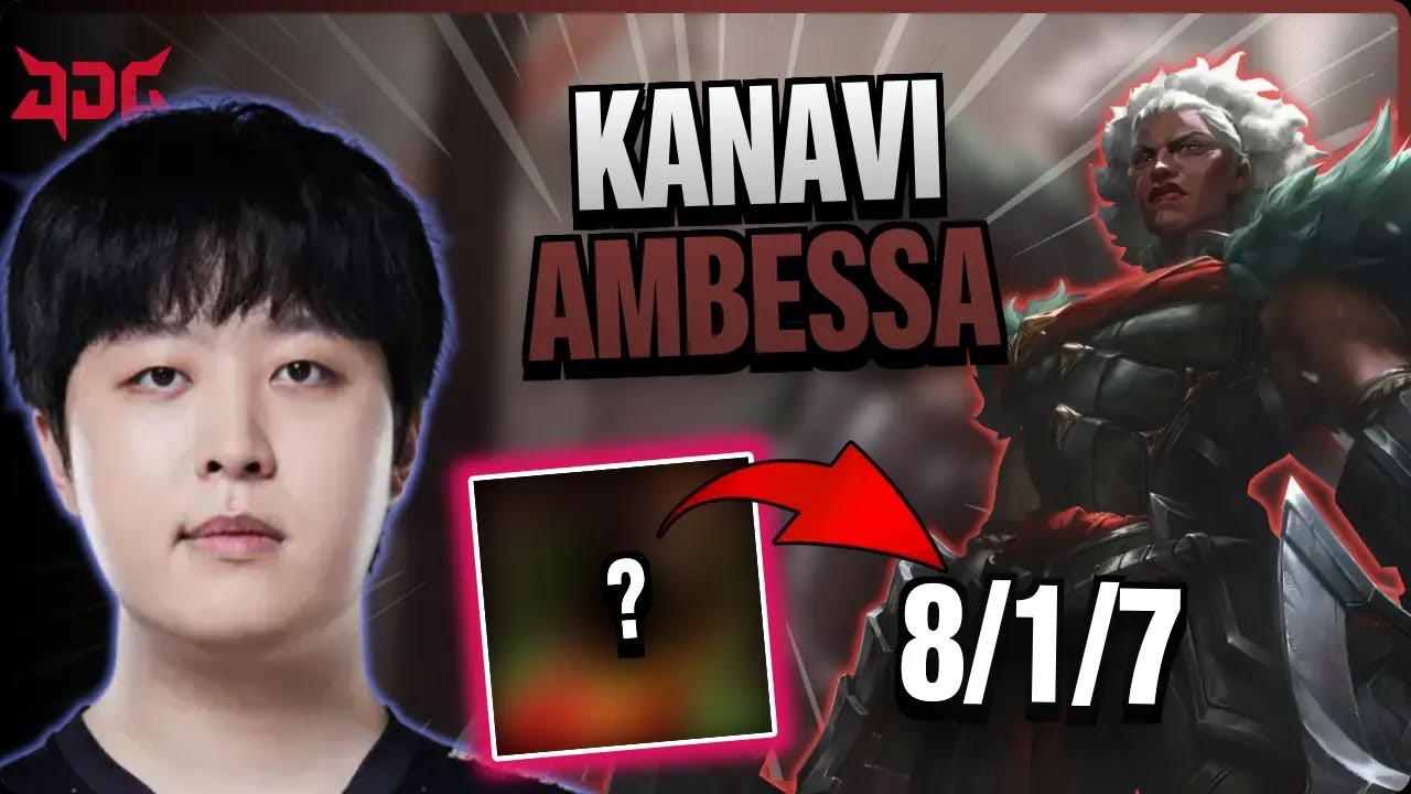 JDG Kanavi 安比薩 vs 枷蘿 | 15.1 - YouTube